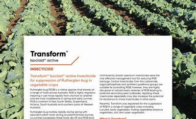 Transform® Isoclast® active Insecticide | Corteva Agriscience